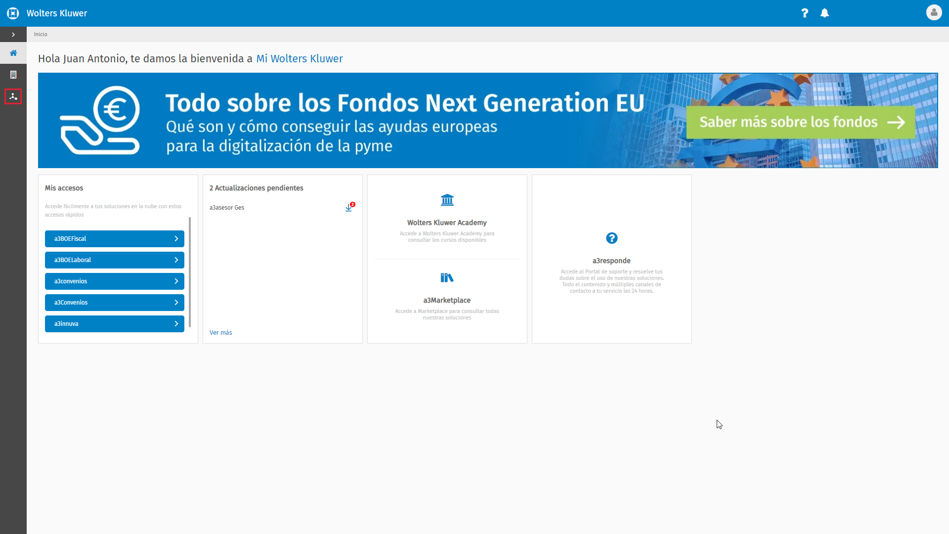 Proceso para asociar y/o desasociar soluciones a un gestor de licencias