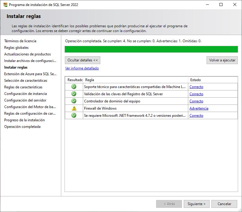Instalación SQL Server
