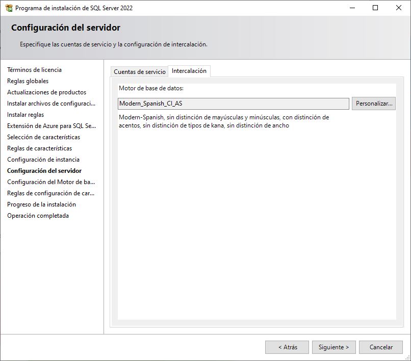 Instalación SQL Server