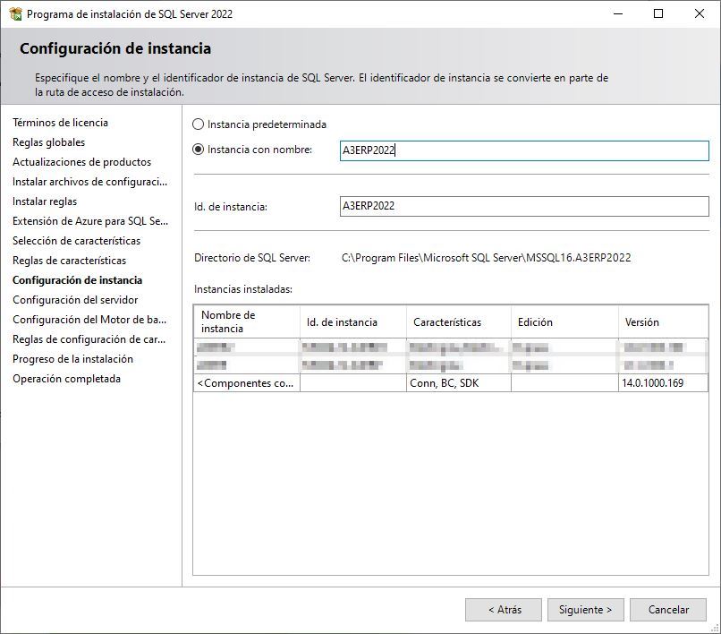 Instalación SQL Server