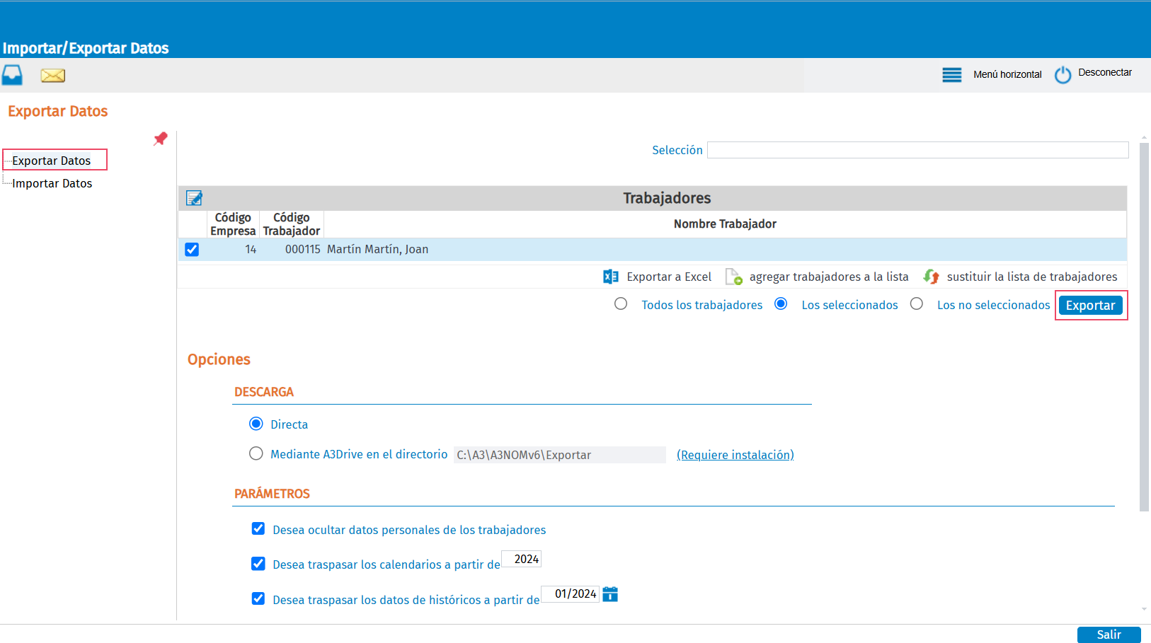 Cómo exportar bases de datos