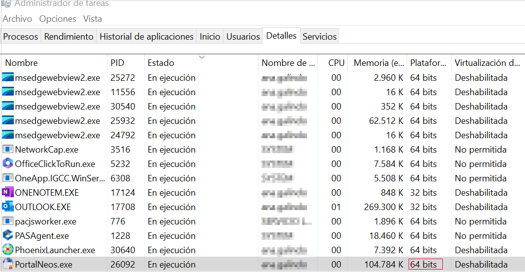 Instalación Portal Neos x64