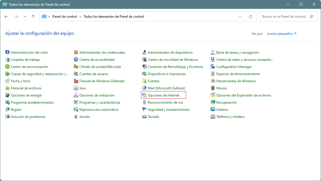 Configurar unidad de red en intranet local